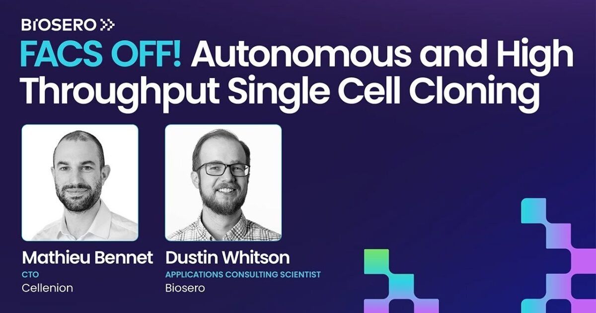 Webinar: Autonomous & High Throughput Single Cell Cloning